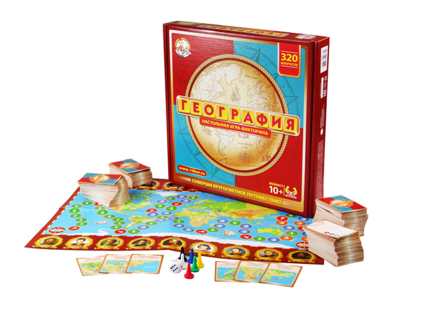 02833 Игра настольная "Викторина География" - купить с доставкой по ...