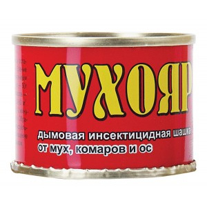 Мухояр Дымовая шашка 50гр. От мух и мошек д/дезинфекции помещений ...