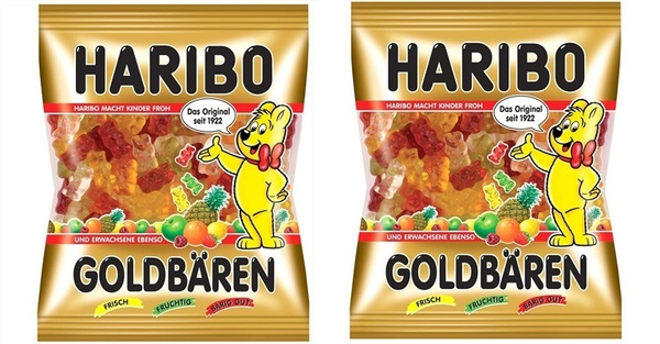 Жевательный мармелад Haribo Goldbaren / Харибо Золотые Мишки 100гр х ...