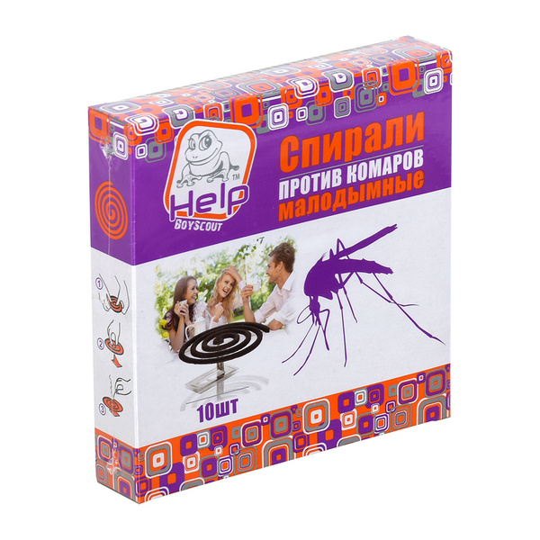 Спирали против комаров малодымные - купить с доставкой по выгодным ...