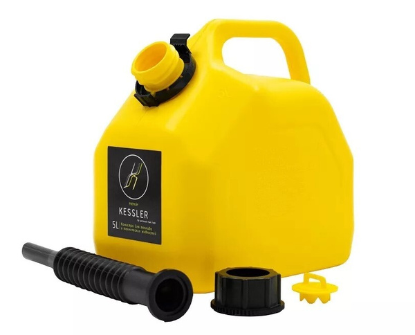 КАНИСТРА KESSLER, универсальная, желтая, 5 л (10262846) купить на OZON по низкой цене (1210189834)