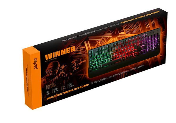 Механическая, Мембранная клавиатура Perfeo (PF-B4892) WINNER купить по низкой цене: отзывы, фото ...