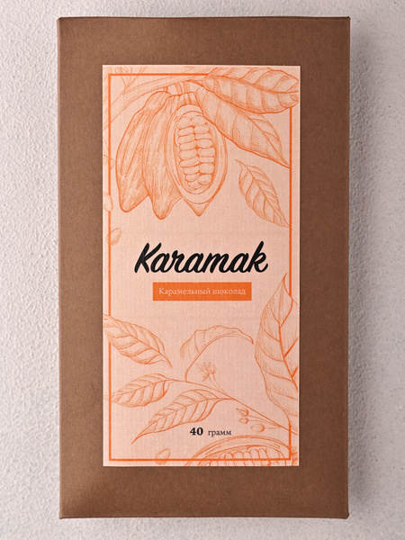 Карамельный шоколад 40% Karamak - купить с доставкой по выгодным ценам ...
