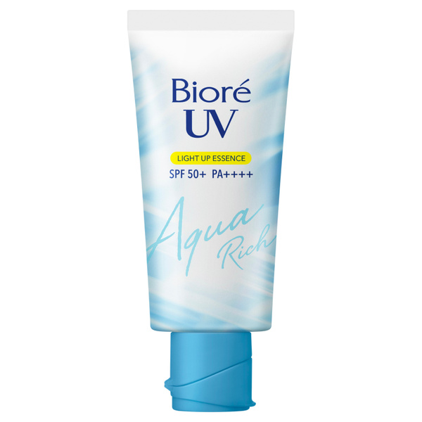 BIORE UV Light Up Essence, KAO, Солнцезащитный крем SPF 50+, PA++++, суперлегкий матирующий ...