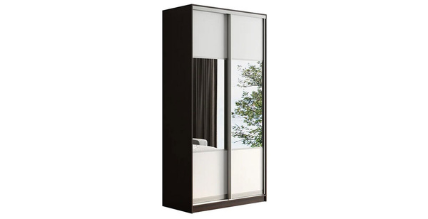 Шкаф-купе 4home Манхеттен 120, 120x58x240 см - купить по выгодной цене ...