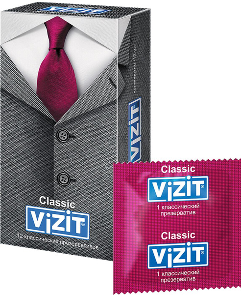 ViZiT / Презервативы ViZiT Classic Классические 12шт 1 уп - купить с ...