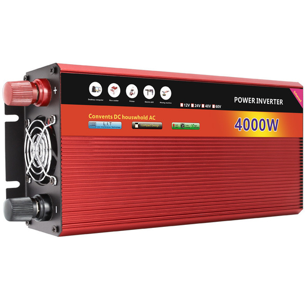 Автомобильный преобразователь напряжения 4000W, от 48В до 220В защита ...