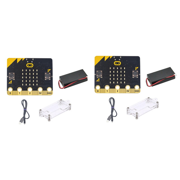 2X BBC Microbit Go art Kit Micro:Bit Программируемые проекты сделай сам - купить с доставкой по ...