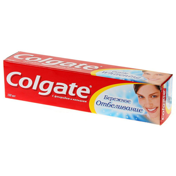 Зубная паста Colgate, Бережное отбеливание, 100 мл купить на OZON по низкой цене (702125328)