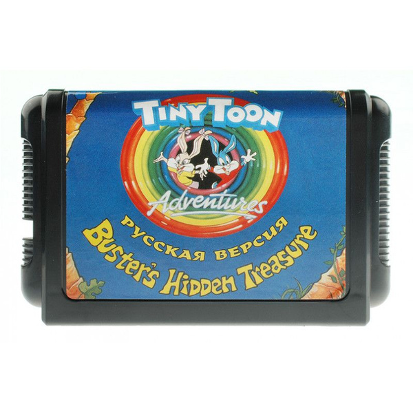 Игровой картридж 16 bit Tiny Toon Busters Hidden Treasure (русская версия) - купить по выгодной ...