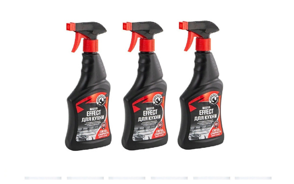 Характеристики GreenField Средство чистящее для кухни Master Effect, universal, 500 мл, 3 шт ...