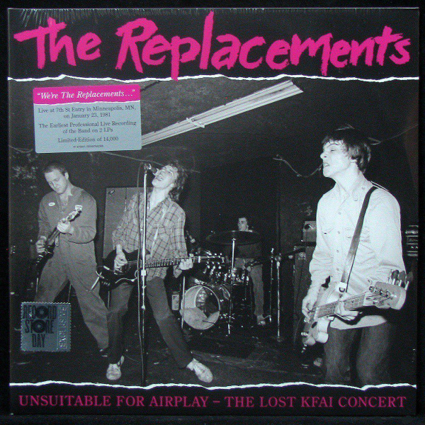 LP Replacements - Unsuitable For Airplay - The Lost KFAI Concert (2LP ...
