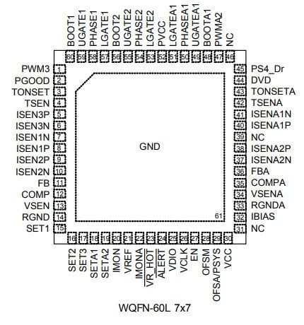 Запчасть для мобильного устройства AiTech Микросхема RT3606BC - купить ...