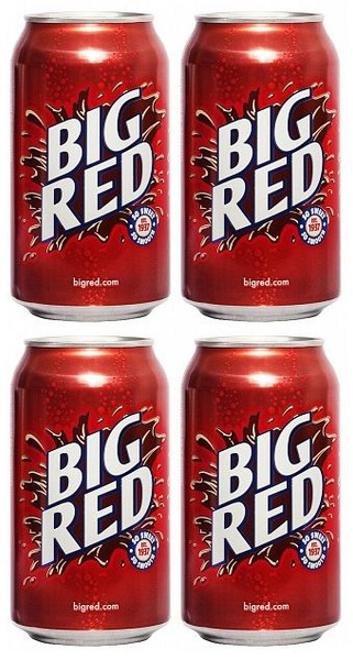 Газированный напиток BIG Red "Cream Soda" USA, 4 шт по 0.355л - купить ...