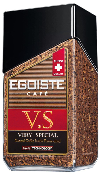 Кофе Egoiste Very Special растворимый сублимированный, 100г, 1 шт ...