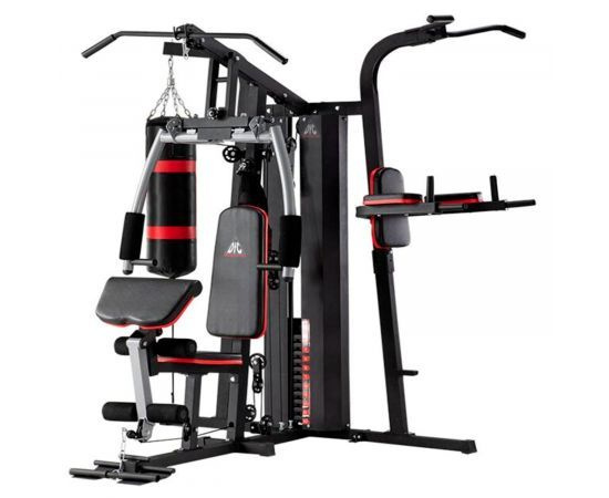 Силовой комплекс DFC D7006 для дома, обширный комплекс упражнений, до 120 кг купить на OZON по ...