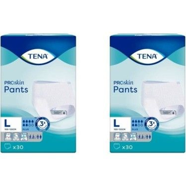 Подгузники-трусы для взрослых Tena Pants Normal L, 30*2 упаковки 60 шт ...