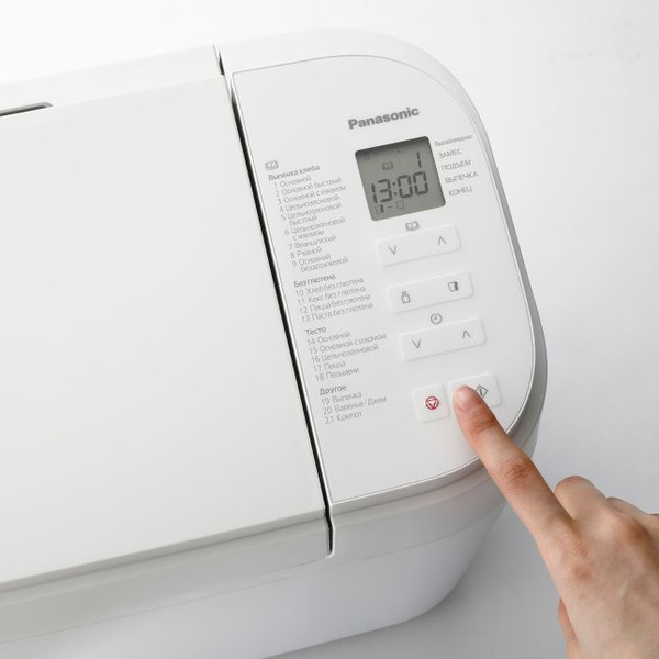 Хлебопечка Panasonic Хлебопечь (SD-B2510WTS), белая, белый - купить по ...