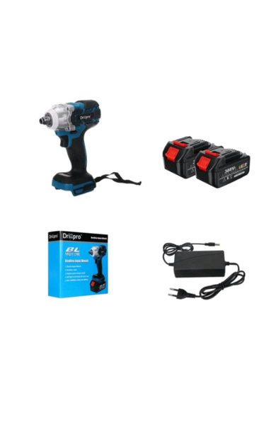 Гайковерт / винтоверт / аккумуляторный ударный бесщеточный DrillPro 18V ...