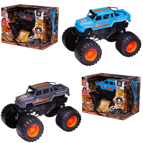 Джип-внедорожник Junfa 4х4 Прыгающий монстр 1:10 2 модели (WE-11919) - купить с доставкой по ...