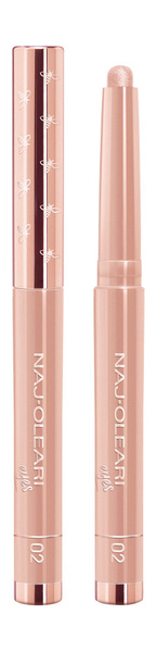 Кремовые тени для век в стике 2 metallic pink Naj Oleari Absolute Stay ...