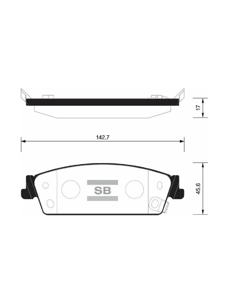Колодки тормозные Sangsin Brake SP1563 Задние - купить по низким ценам ...