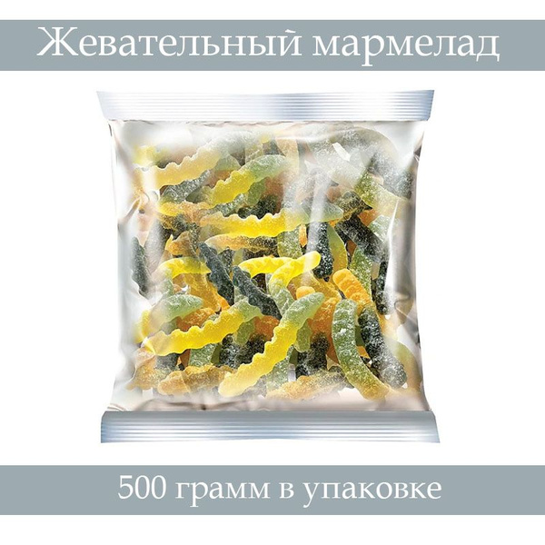 "KrutFrut", мармелад жевательный, 0,5 кг - купить с доставкой по выгодным ценам в интернет ...