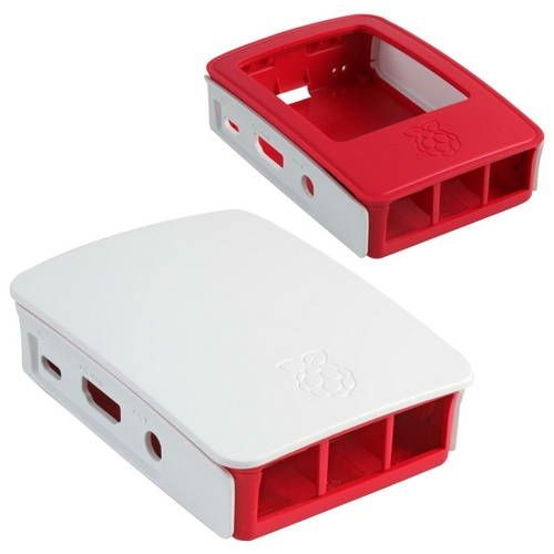 Raspberry Pi Компьютерный корпус 3 Model B White Red белый красный Raspberry Pi 3 B Case