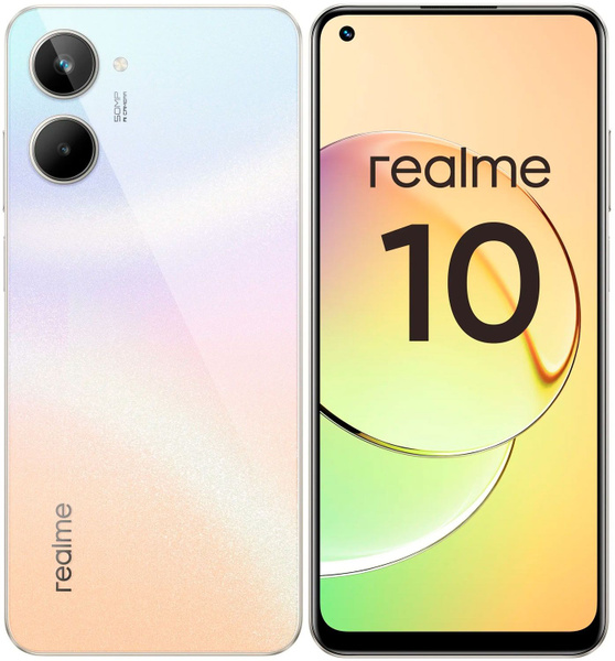 Смартфон realme 10 RMX3630 8/256Gb белый (6054044) - купить по выгодной ...