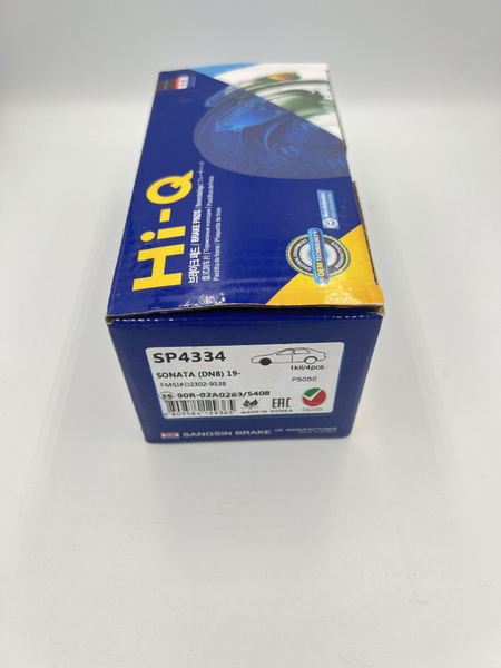 Колодки тормозные Sangsin Brake SP4334 - купить по низким ценам в интернет-магазине OZON (790524533)