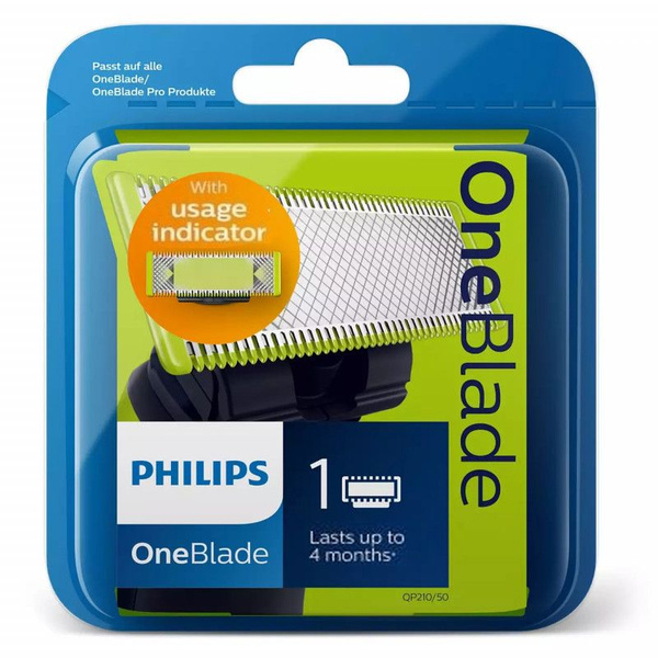 Сменное лезвие Philips OneBlade QP210 - купить с доставкой по выгодным ...