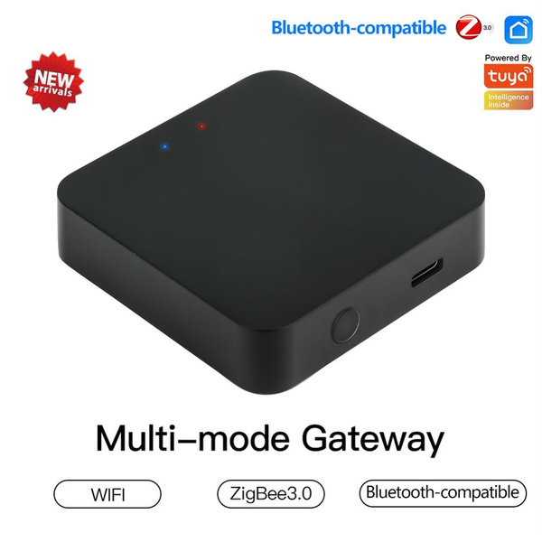 Умный шлюз Tuya ZigBee 3,0, многорежимный сетевой хаб с Bluetooth ...