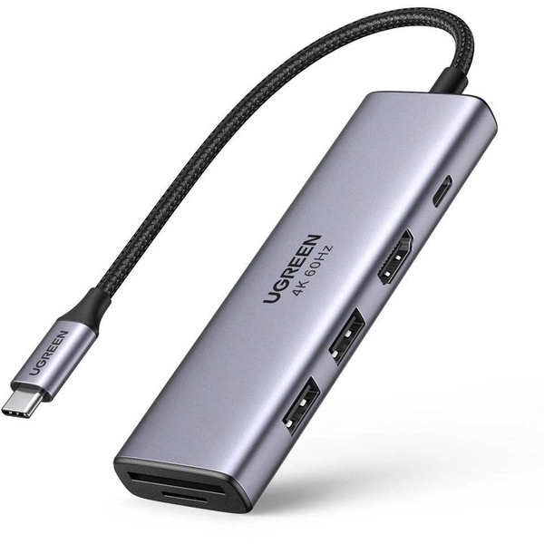 Мульти Хаб Ugreen CM511 (60384) USB-C Multifunction Adapter with PD ...