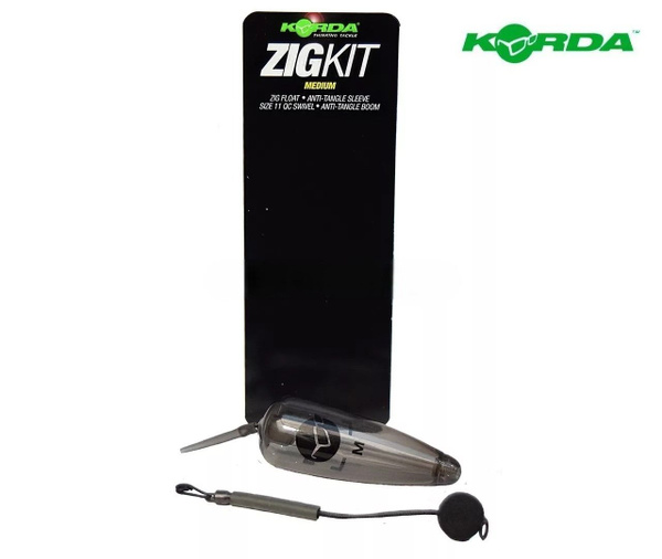 Поплавок для ловли с поверхности с остнасткой для Zig-Rig (Зиг Риг) Средний Korda (Корда ...