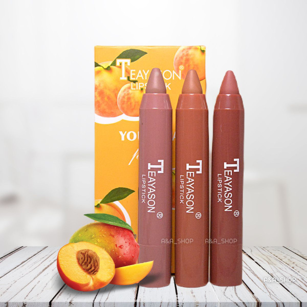 Teayason Lipstick Помада-карандаш для губ, тинт для губ. Набор из 3 ...
