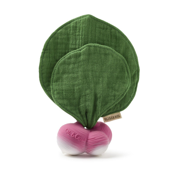 Oli&Carol Прорезыватель комфортер MINI DOUDOU-TEETHER RAMONA THE RADISH ...