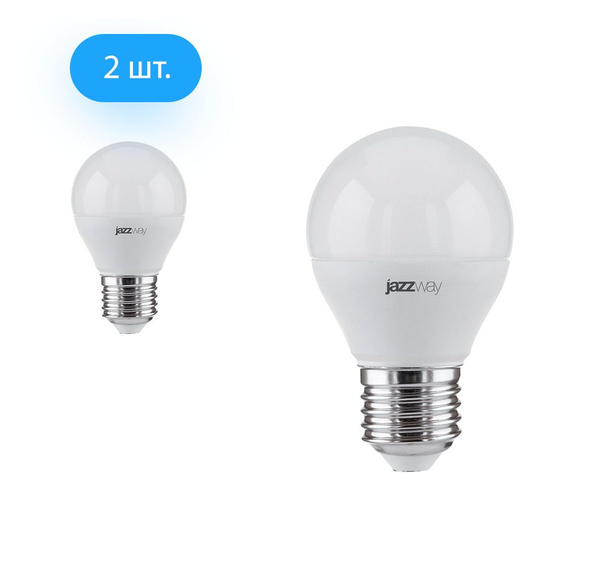 Лампочка Jazzway 560 Лм 5000 К - купить в интернет магазине OZON (390086285)