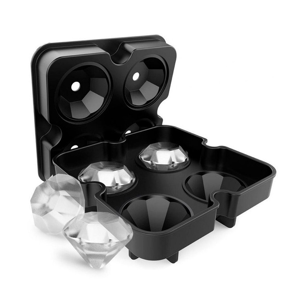 Силиконовая форма для льда Vinoman Ice Diamond купить на OZON по низкой ...
