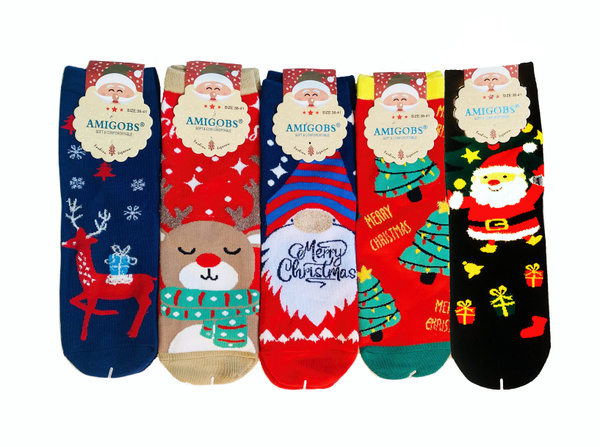 Комплект носков AMIGOBS, 5 пар - купить с доставкой по выгодным ценам в интернет-магазине OZON ...