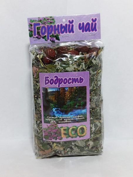 Горный чай "Бодрость" ECO / Травяной сбор / 100 грамм - купить с ...