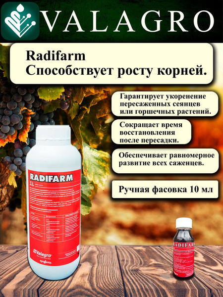 Радифарм (Radifarm ) - стимулятор роста корней купить на OZON по низкой цене (809710557)
