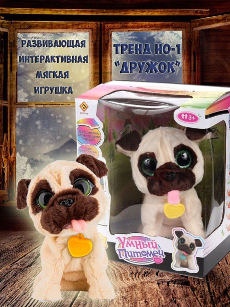 Интерактивная игрушка Умный питомец "Дружок" - купить с доставкой по ...