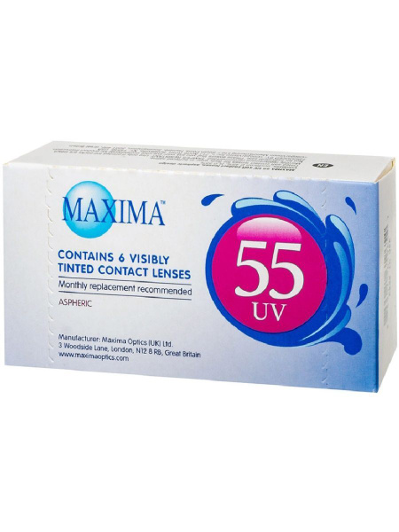 Maxima 55 UV / -3,75 / 8,6 / 6 шт. (0 / Рос. размер 1) - купить с доставкой по выгодным ценам в ...