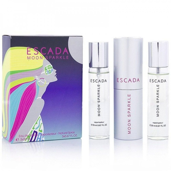 Парфюмерный набор Escada Moon Sparkle 3x20 мл - купить с доставкой по ...