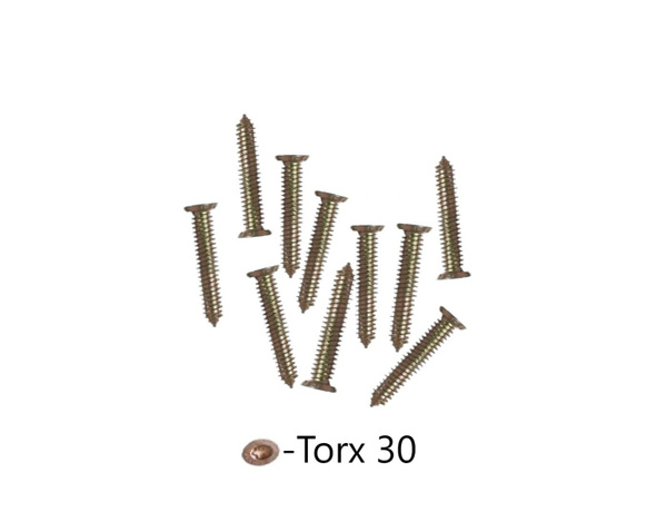 Шуруп 7,5х92 потайная голова TorX30 острый по бетону/металлу (25шт ...
