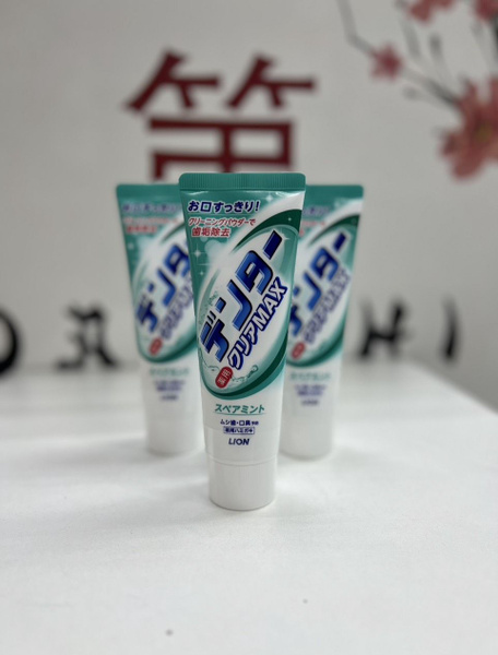 LION Зубная паста Dentor Clear Max Spearmint мята для профилактики ...