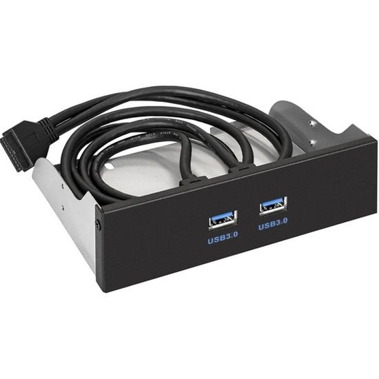 Планка USB на переднюю панель ExeGate U5H-615 5,25" 2*USB3.0 ...