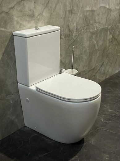 Напольный унитаз Zandini, направление выпуска: Горизонтальное (в стену), Z19-10 - купить по ...