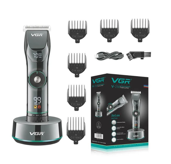 Набор для стрижки VGR v-0256, черный - купить по выгодным ценам в интернет-магазине OZON ...
