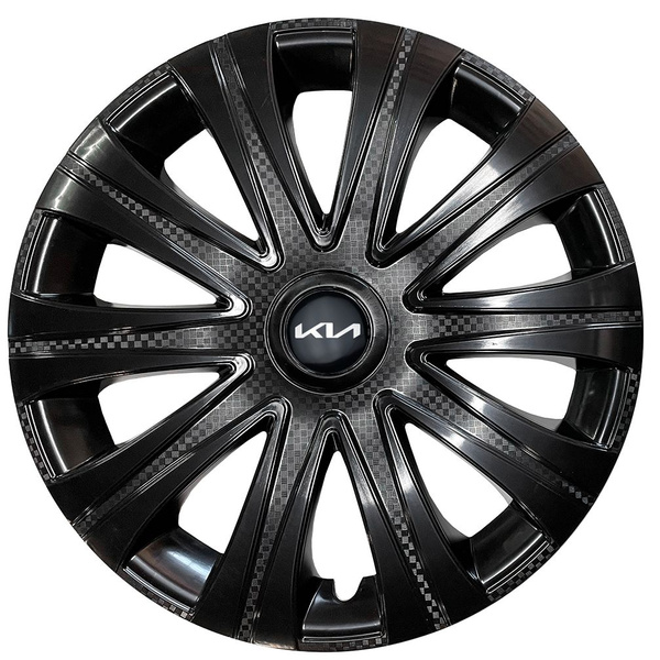 Автомобильные колпаки на диски КИА NEW МАЙБАХ ЧЕРНЫЙ R14, комплект 4 ...